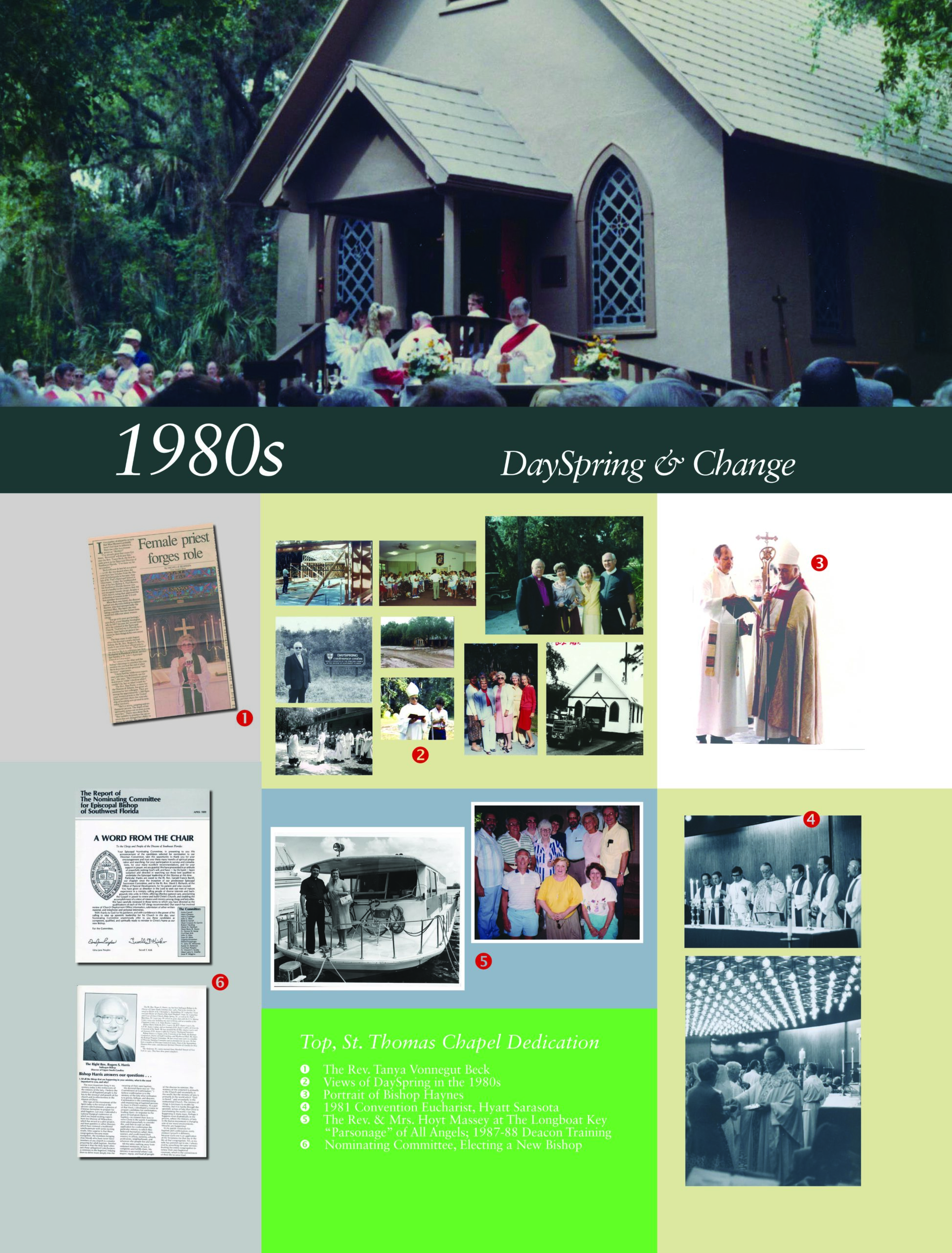 History Panels for an Anniversary